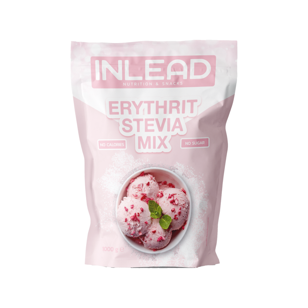 INLEAD Erythrit Stevia Mix 1000g | Kalorienfrei & Vegan Süßungsmitte ...