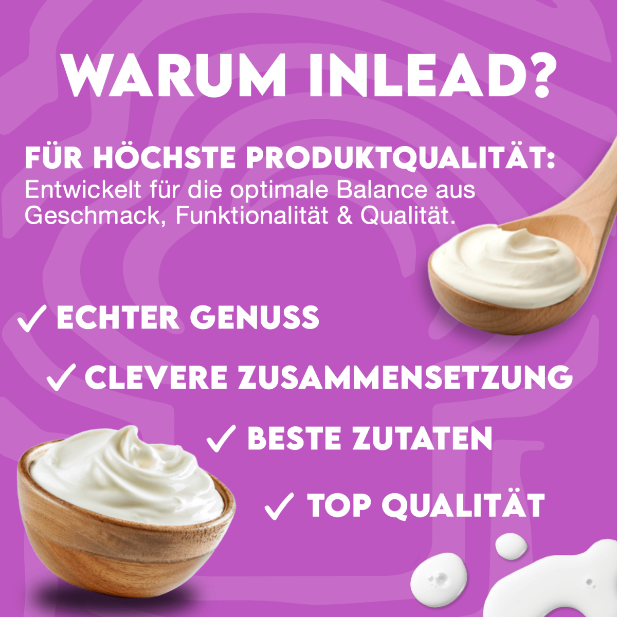 Inlead Protein Sahne 500g, 19,96