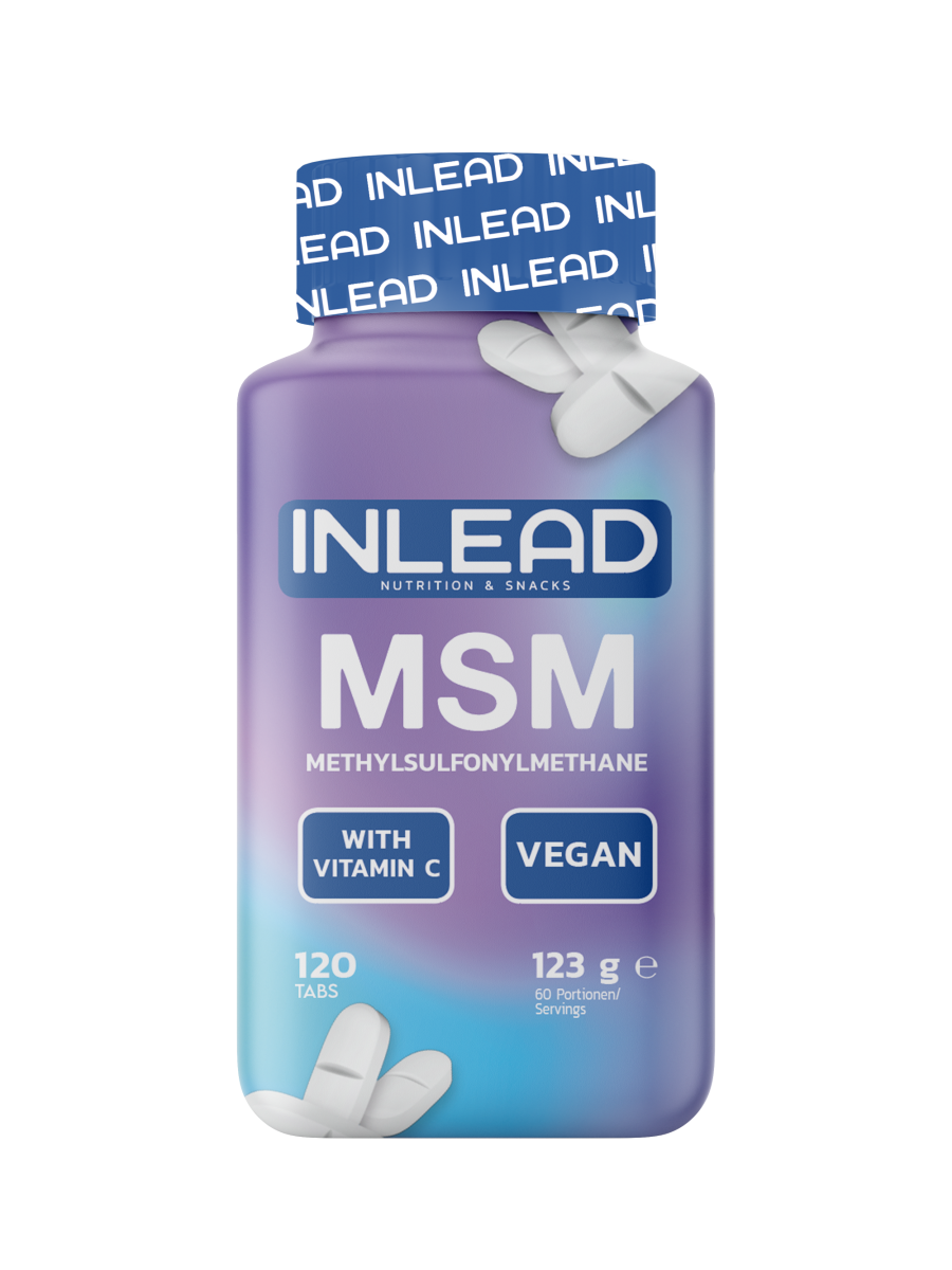 Inlead MSM + Vitamin C 120 Tabs, 14,95