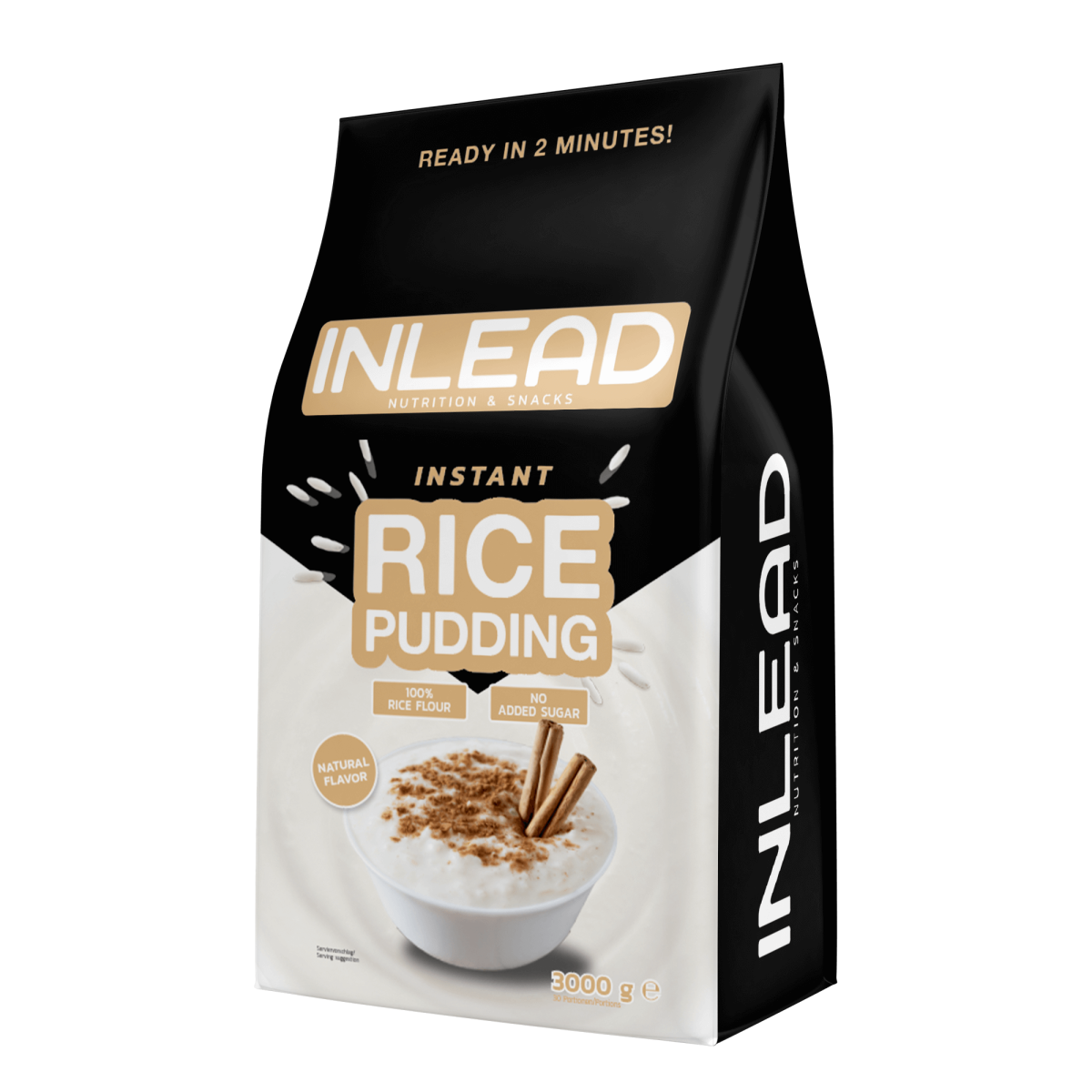 Inlead Instant Rice Pudding 3000g | Natural Schnelle Energiequelle, 27,95