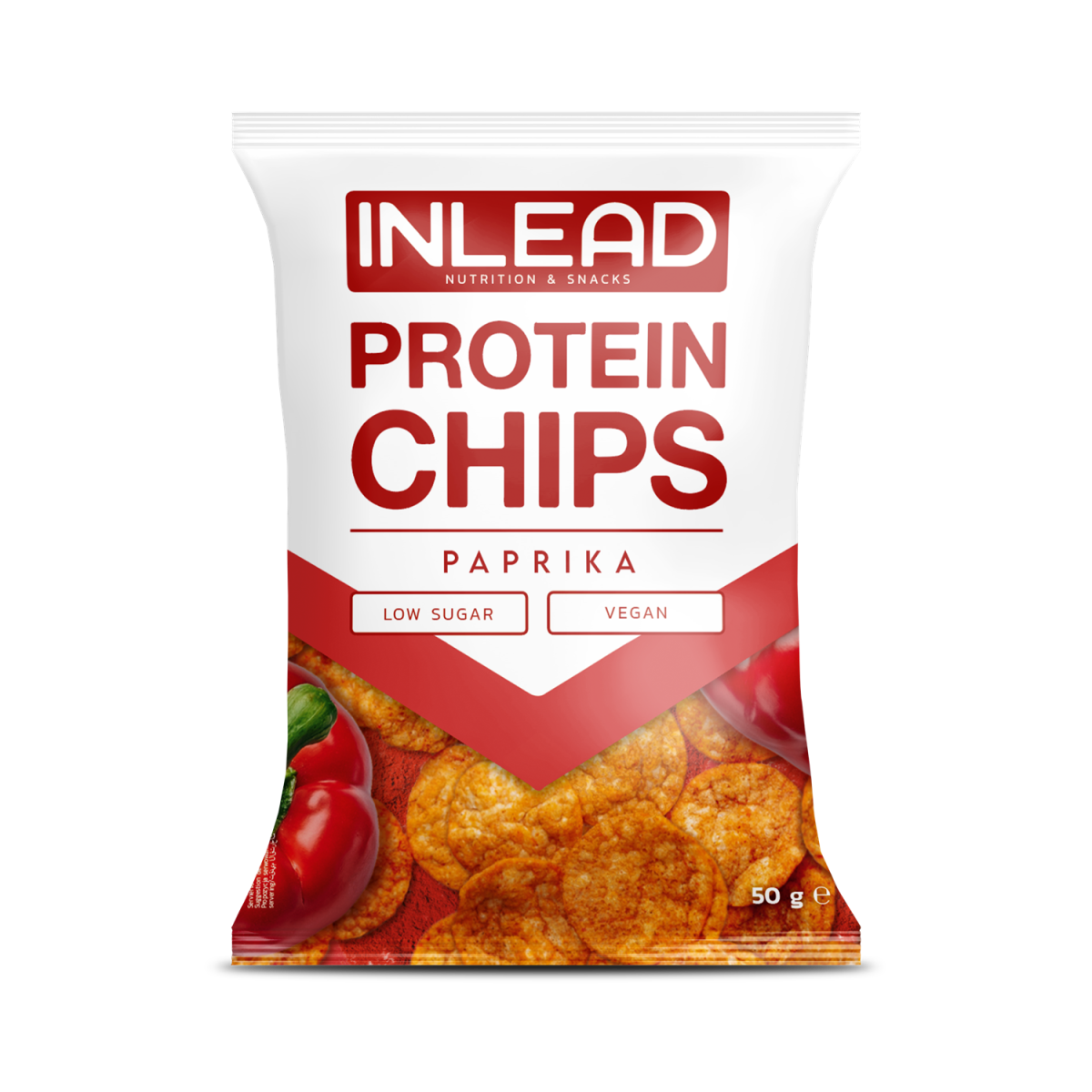 Inlead Protein Chips 50 g Paprika, 2,20